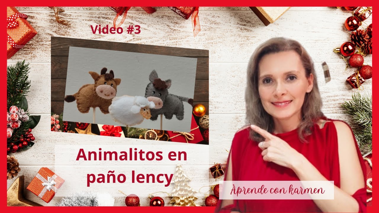 Video # 3 COMO hacer la MULA, el BUEY, y las OVEJAS para el pesebre ...