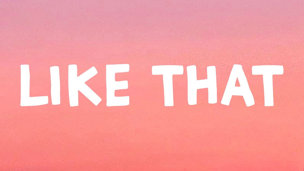 Doja Cat - Like That (Lyrics) Feat. Gucci Mane - YouTube