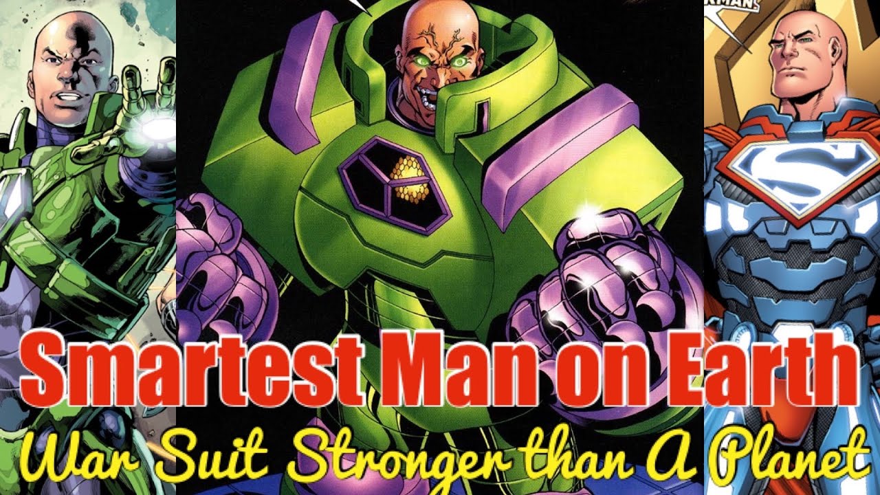 How Strong is Lex Luthor - War Suit Lex Luthor { Pre Crisis - Post ...