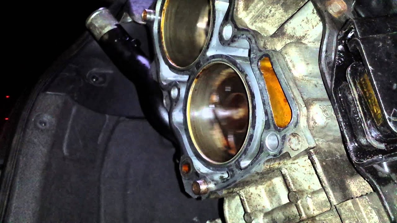 Subaru Ej22 block crank - YouTube