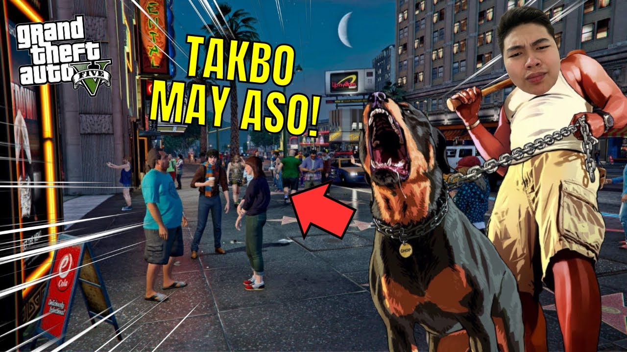 CHOP THE ROTTWEILER | Grand Theft Auto V - YouTube