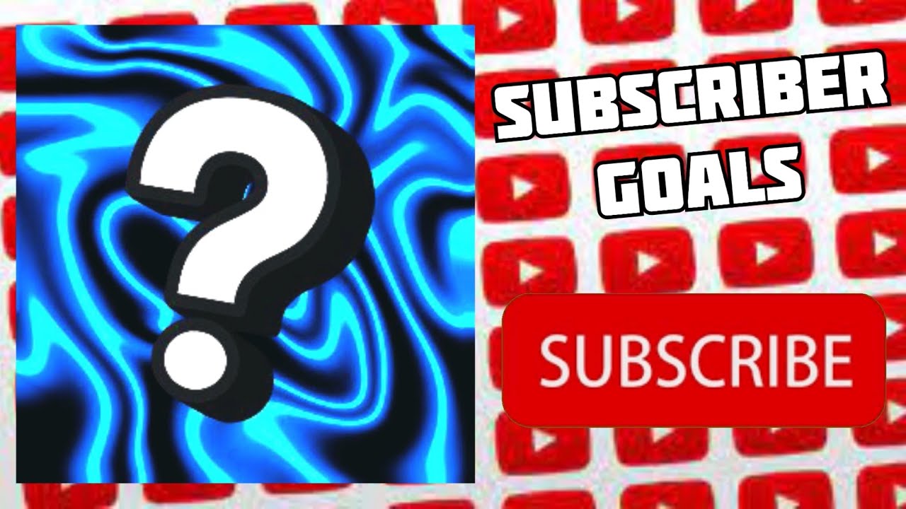 Subscriber Goals 2023 - YouTube