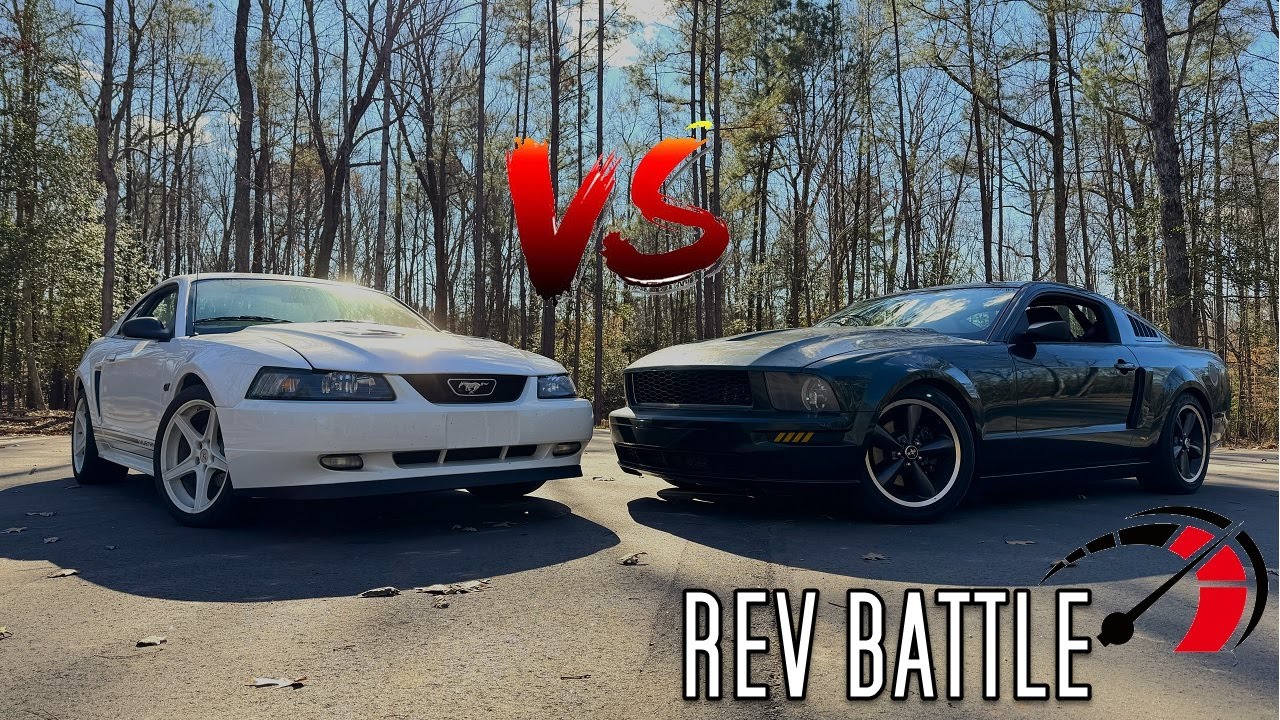 Ford Mustang Rev Battle | 2v VS 3v | SLP VS Borla - YouTube