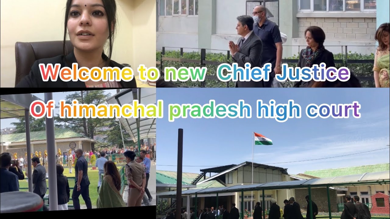||shimla|| Welcome to new chief Justice of Himachal Pradesh High Court ...