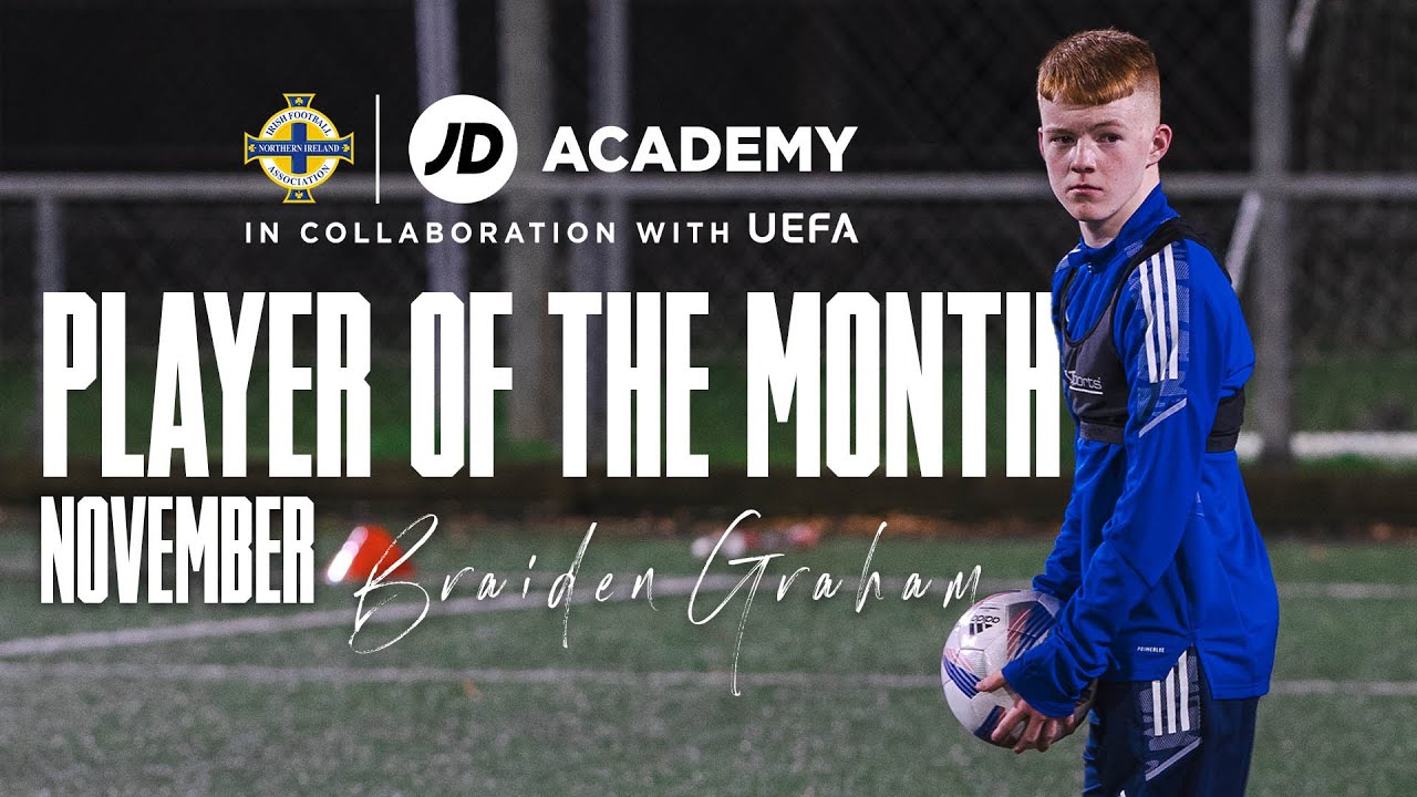 JD Academy November POTM - Braiden Graham - YouTube