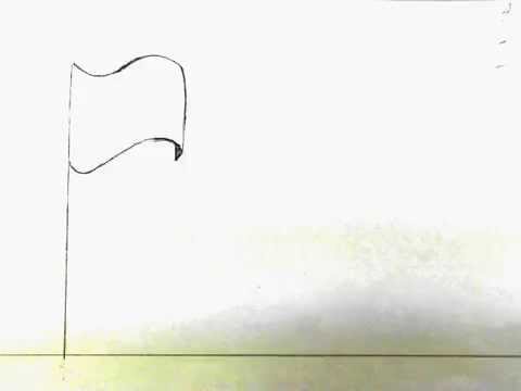2D animation Flag project - YouTube