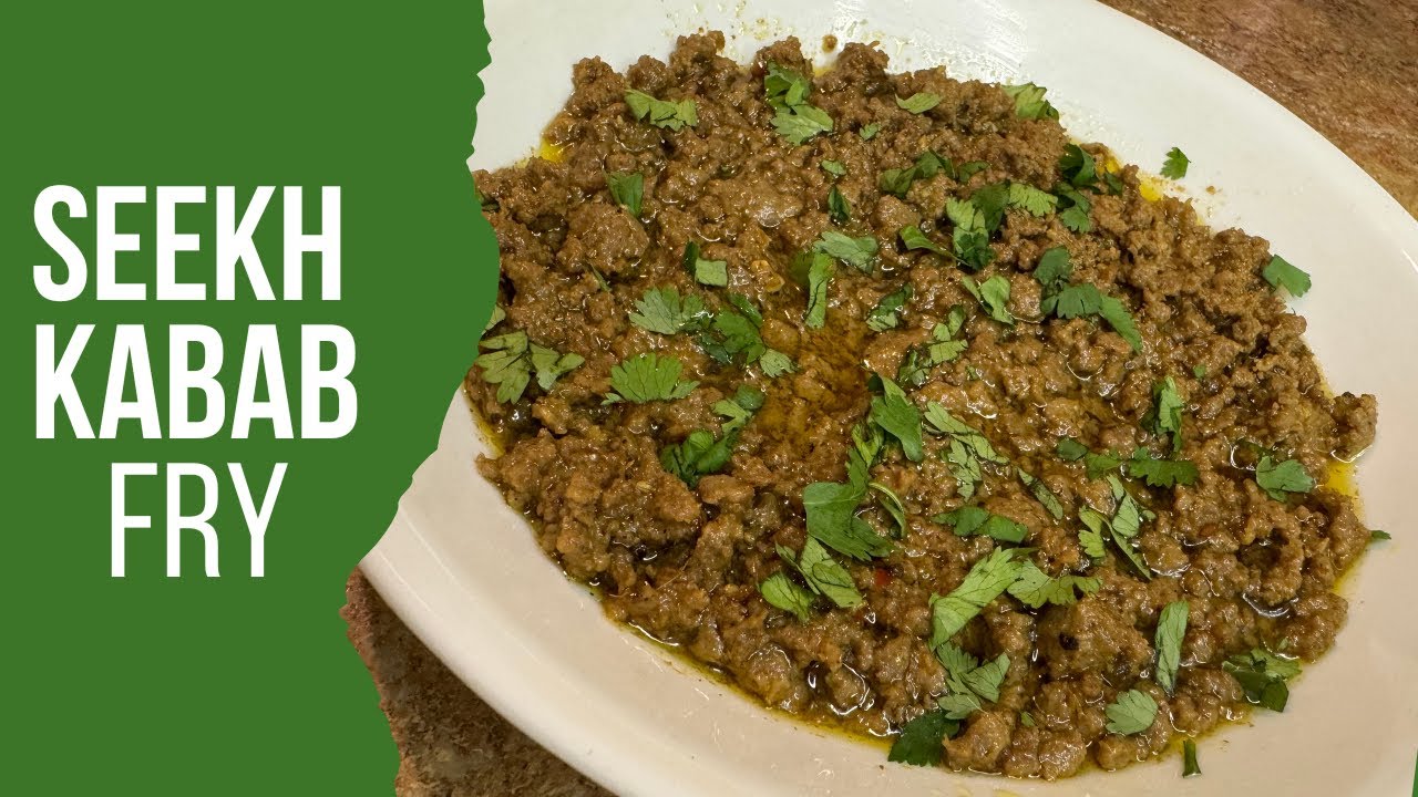 Seekh kabab fry Recipe by EatMore - YouTube