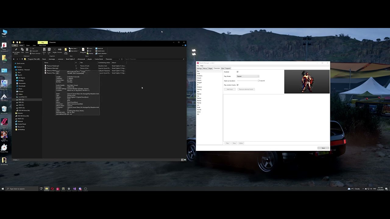 [SF6 Jukebox] 4. Replace music for stages and characters. - YouTube