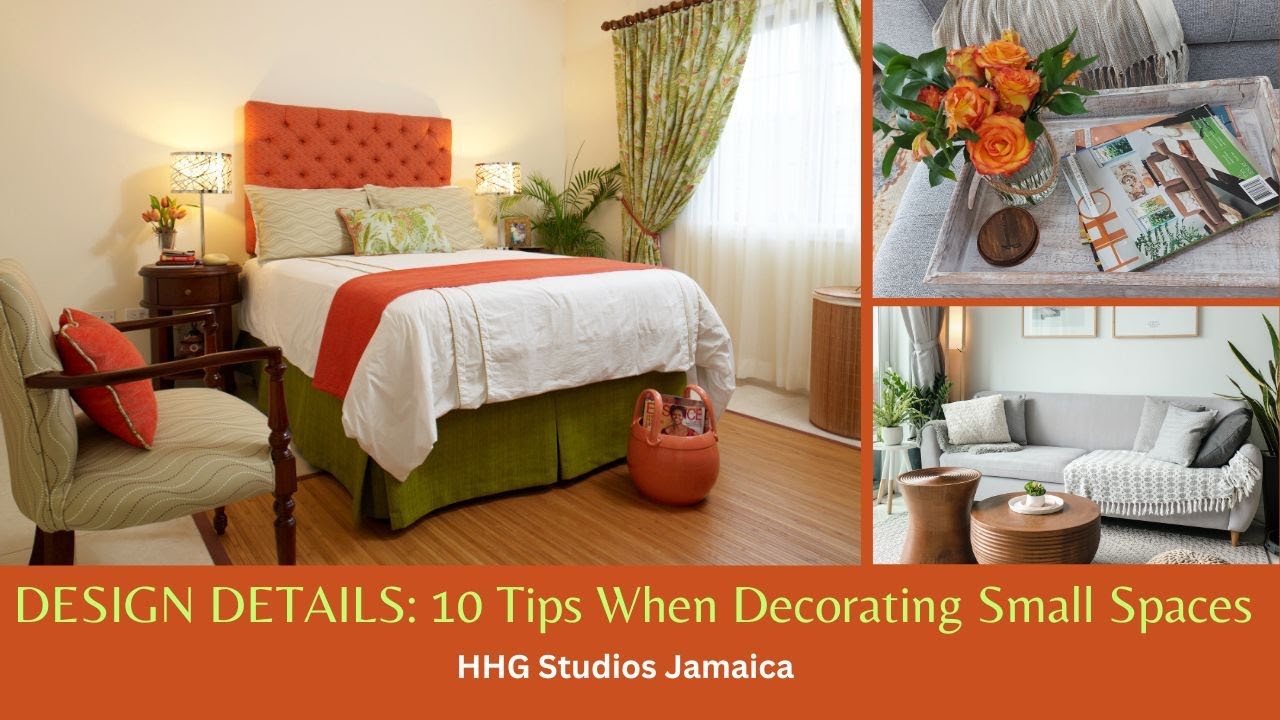 DESIGN DETAILS: 10 Tips When Decorating Small Spaces - YouTube