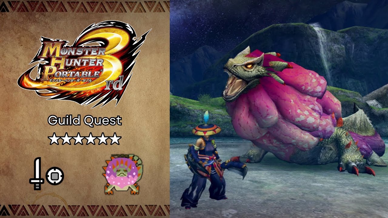 Monster Hunter Portable 3rd | Purple Ludroth | SnS - YouTube