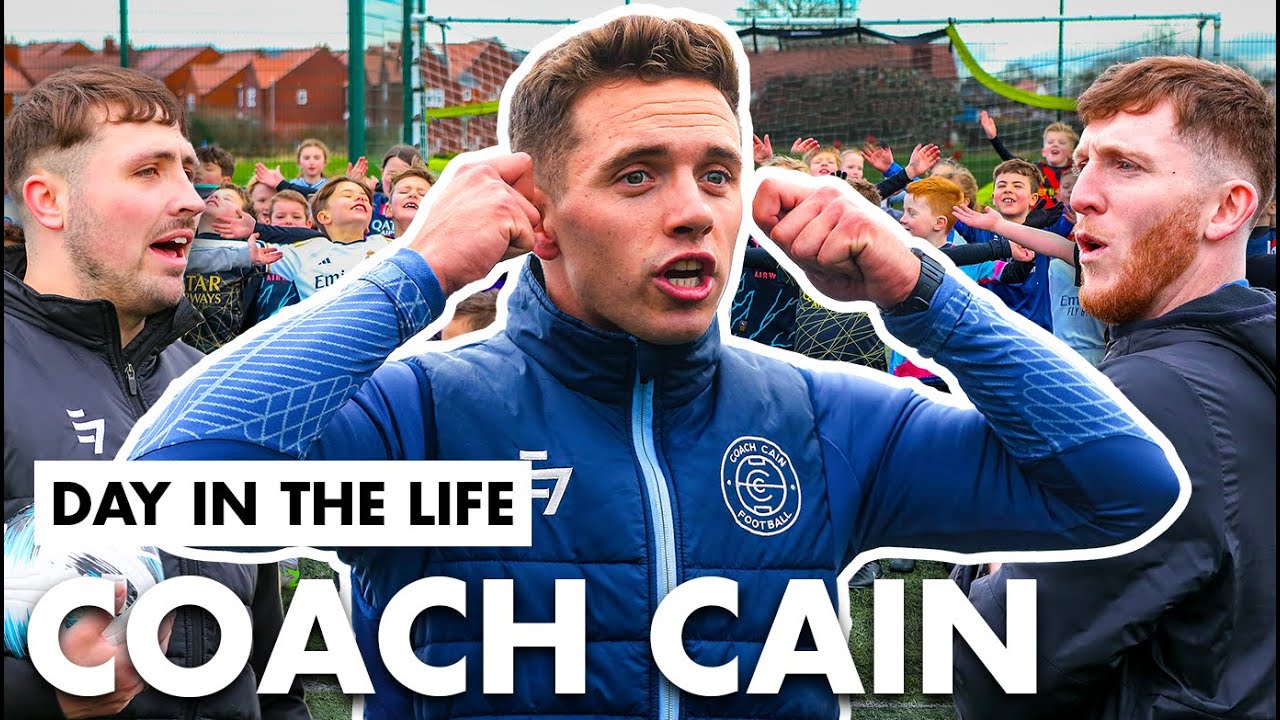 DAY IN THE LIFE OF COACHCAIN 📹⚽️ - YouTube