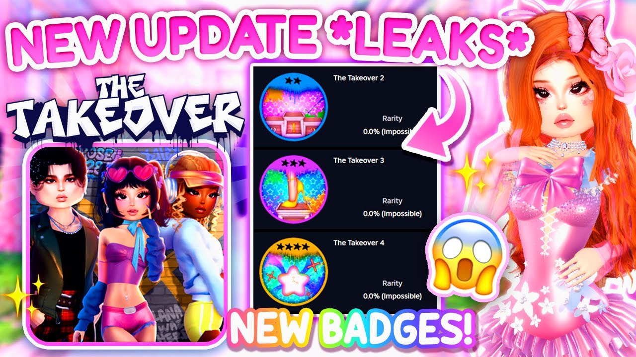 ⚠NEW DTI x ROBLOX EVENT "The TAKEOVER" NEW BADGES & MORE UPDATE SNEAK ...