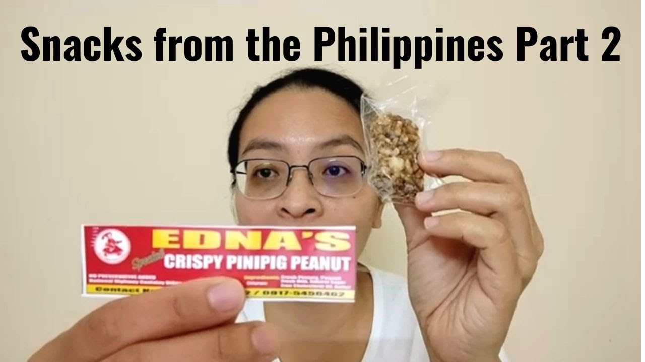 Snacks from the Philippines Part 2 - YouTube