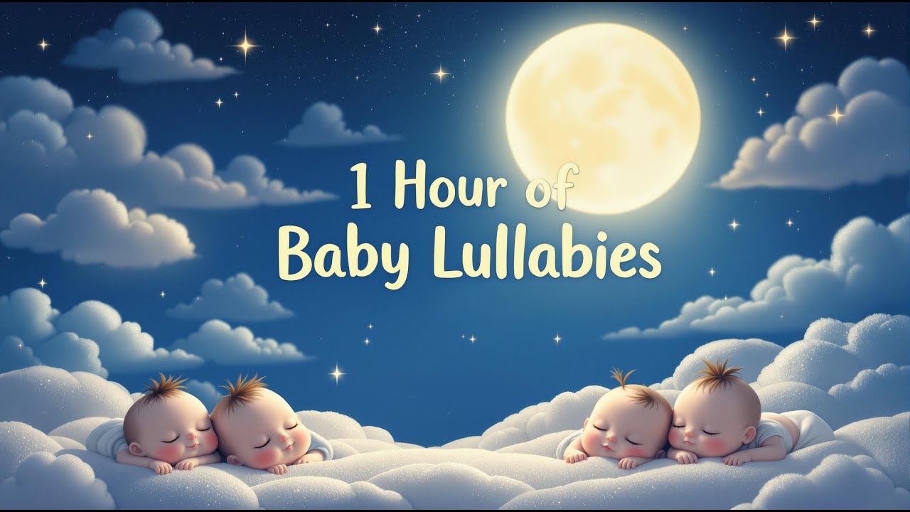 1 Hour of Gentle Lullabies for Peaceful Sleep 💤💖 | Perfect for Babies ...