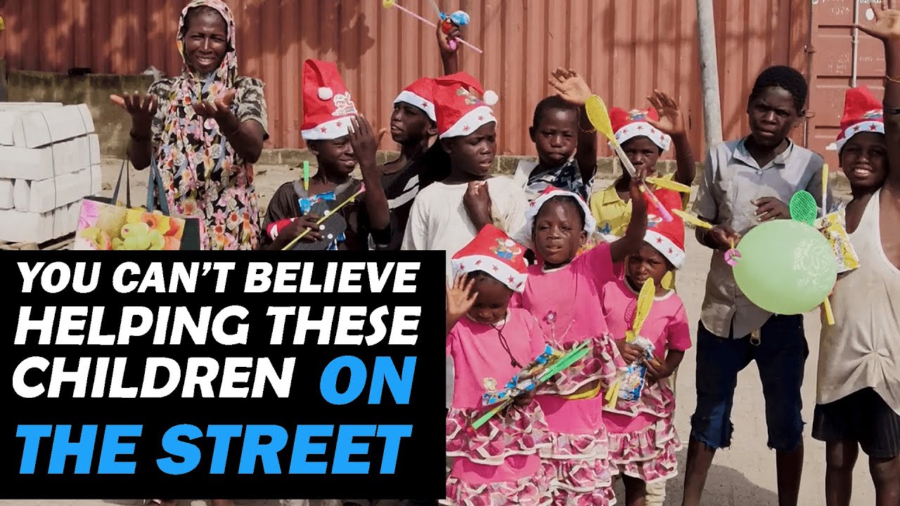 Helping the children on the street - YouTube