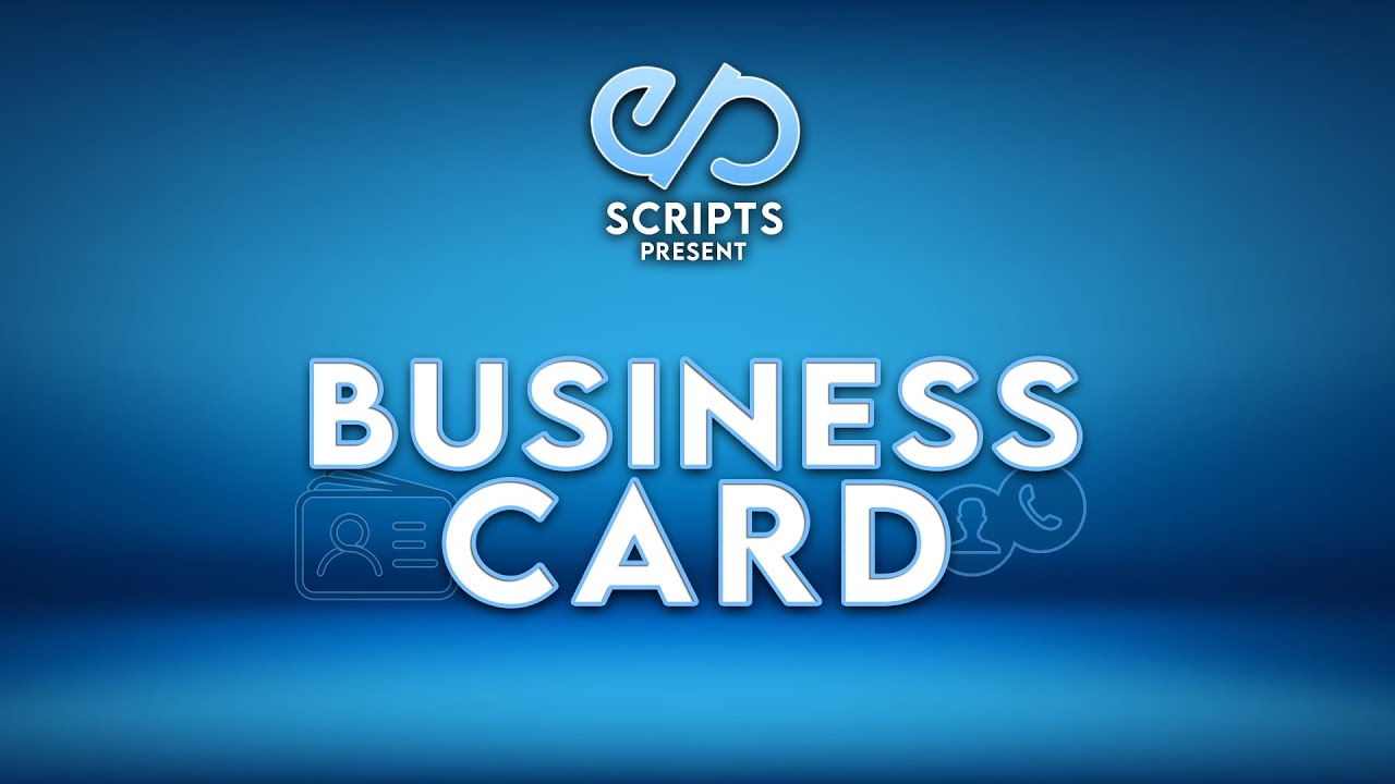 FiveM ESX Business Card Script YouTube fivem-esx-business-card-script-youtube