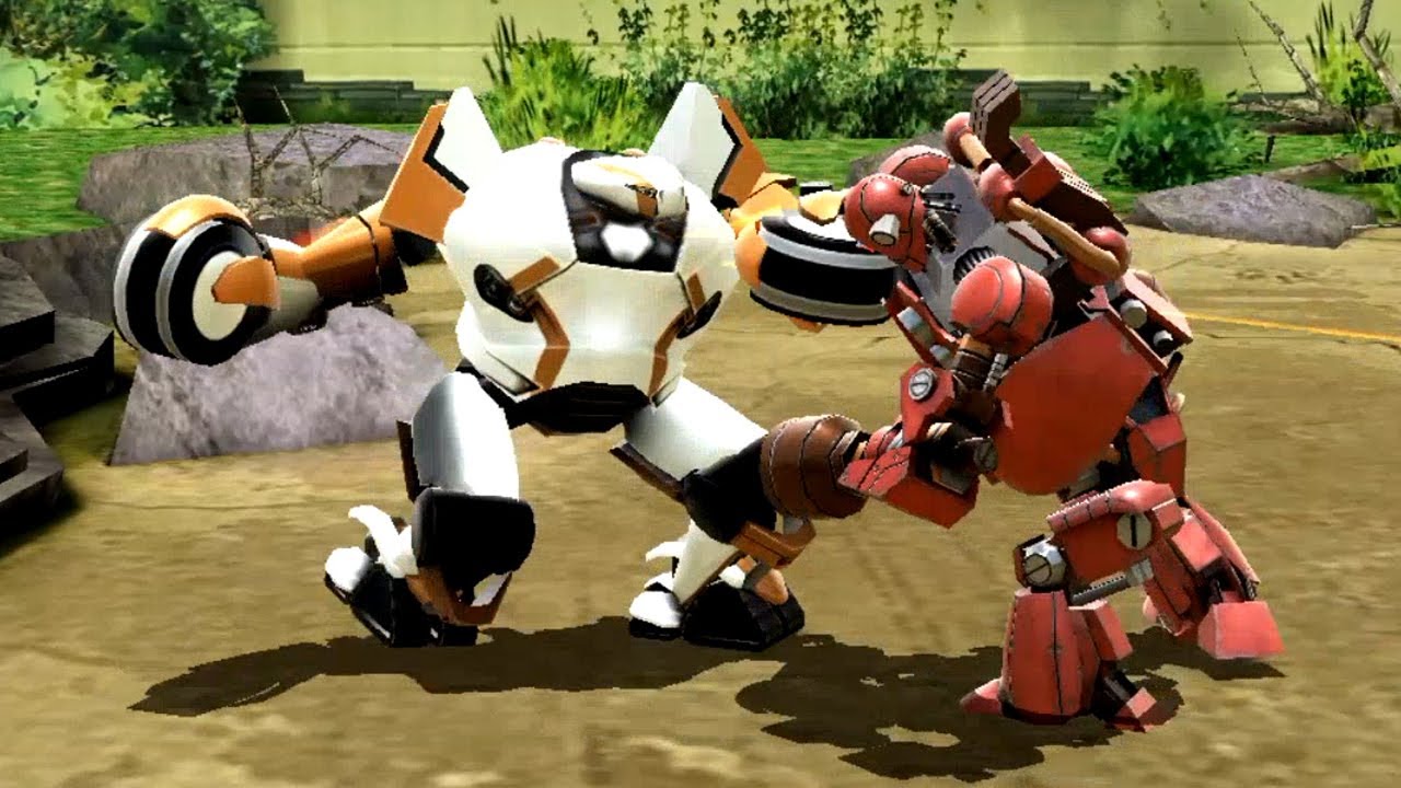 REAL STEEL WRB Nitro VS Fat Boy & Blockbuster & Sarge & Gridlock - YouTube