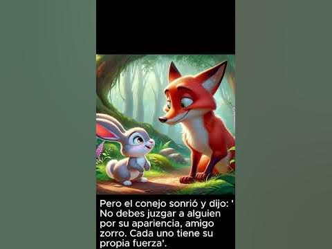 El conejo y el zorro #cuentosconvalores #cuentos - YouTube
