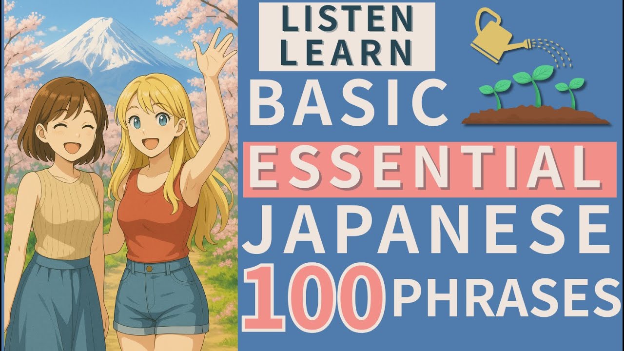100 Basic Japanese Phrases for Beginners | Listen & Learn with a Native ...