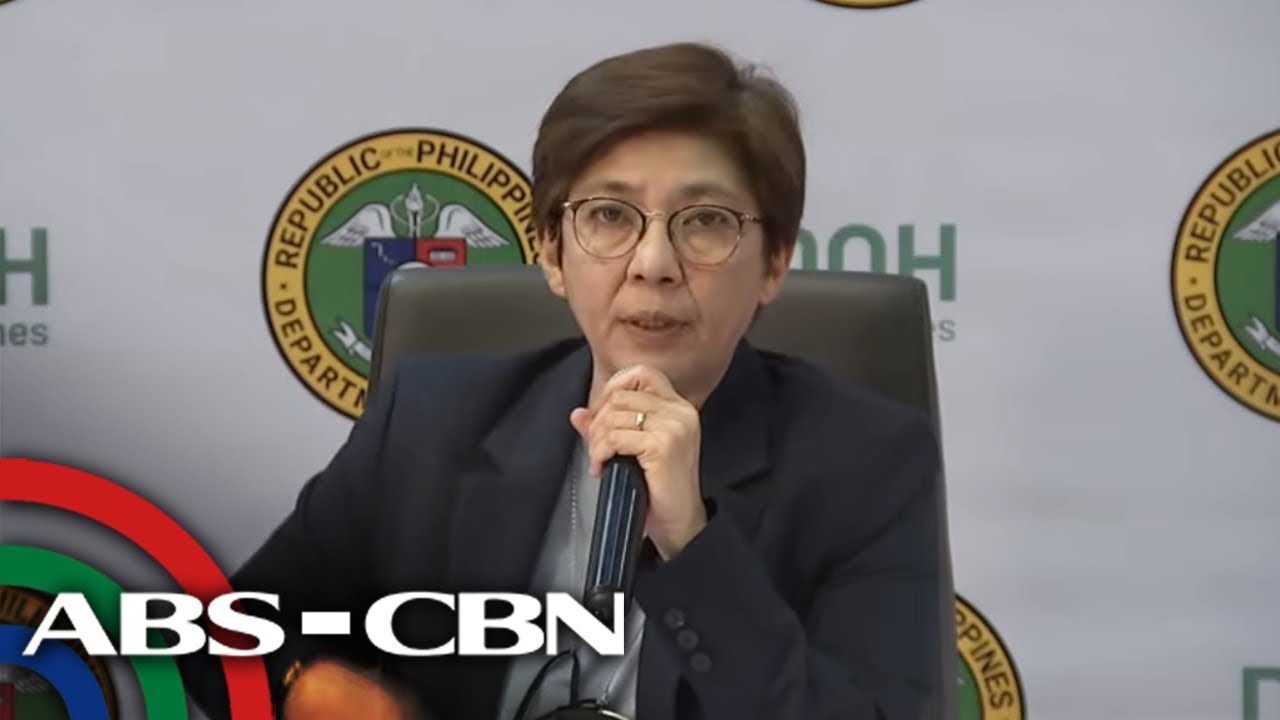 Department of Health holds press conference | ABS-CBN News - YouTube