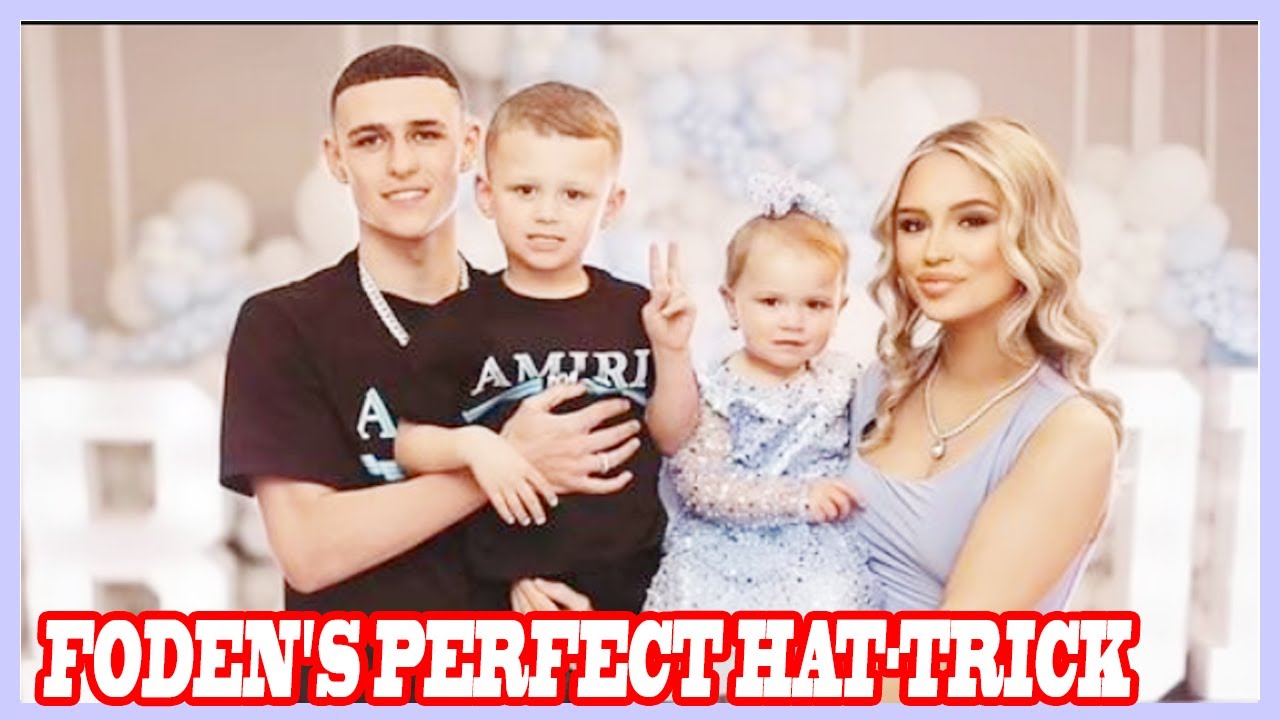 Phil Foden's four-year-old son announces Man City star's third child to ...