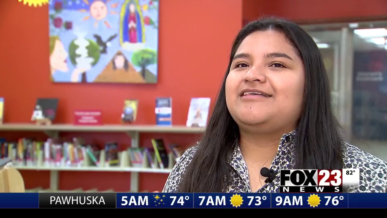 KOKI Fox 23 features TCCL's Hispanic Resource Center - YouTube