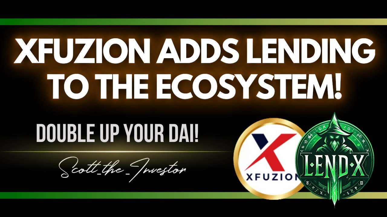 XFuzion Adds Lending To The Ecosystem! - LendX - YouTube