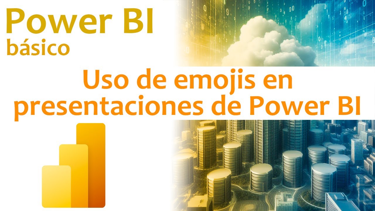 Usar emojis en presentaciones de Power BI - YouTube