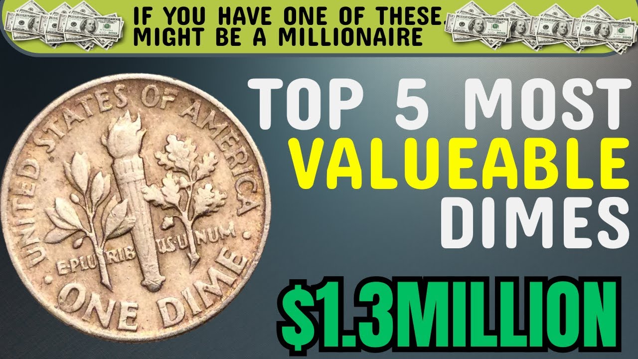 "Ultra Rare Roosevelt Dime Coins Worth BIG Money! | Valuable Dimes to ...