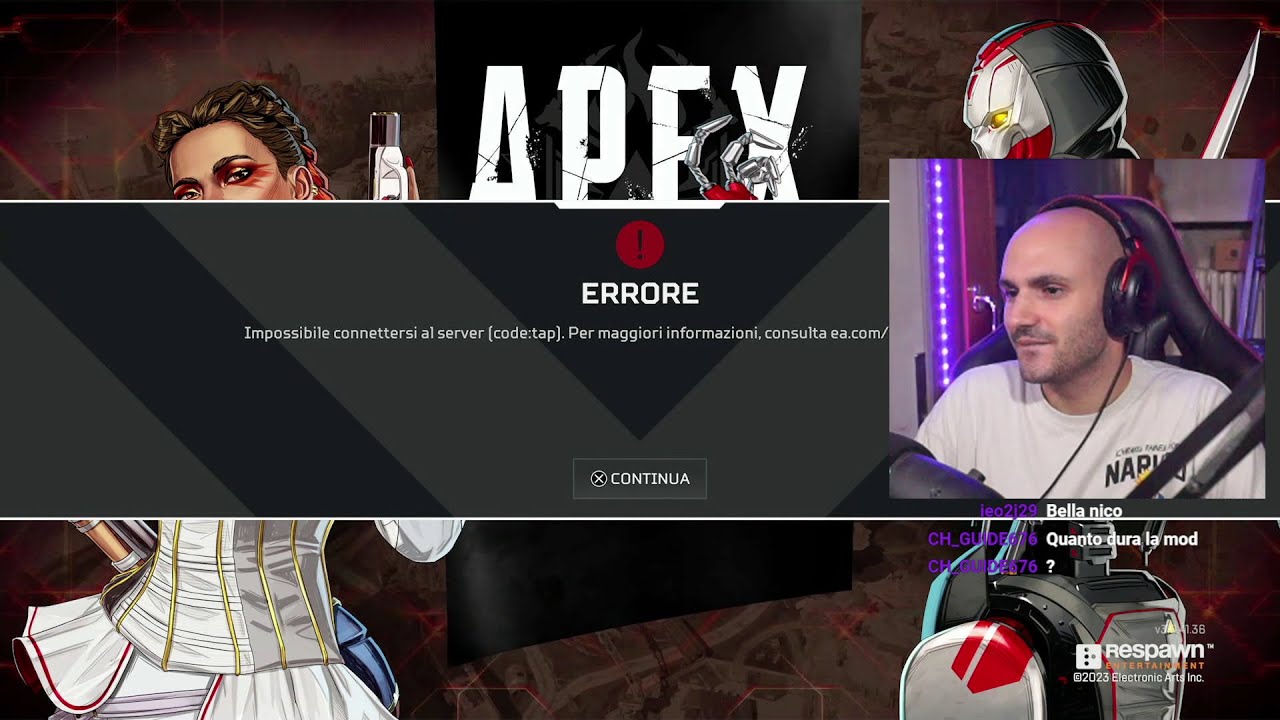 CODE:TAP | NICOMG gioca ad APEX LEGENDS #208 - YouTube