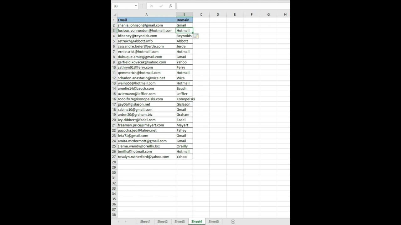 How To Use The FLASH FILL Function In Excel YouTube How To Use The FLASH FILL Function In Excel YouTube