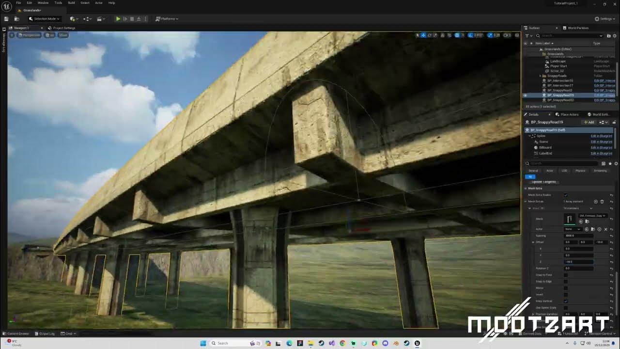 Unreal Engine 5.3 : Snappy Roads Tutorial : Part 5 - YouTube