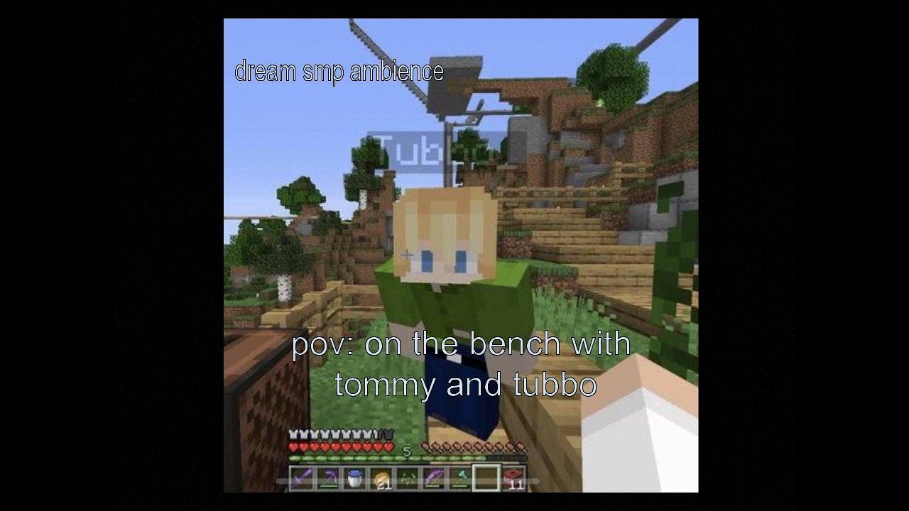 pov: on the bench with tommy and tubbo // dream smp ambience - YouTube