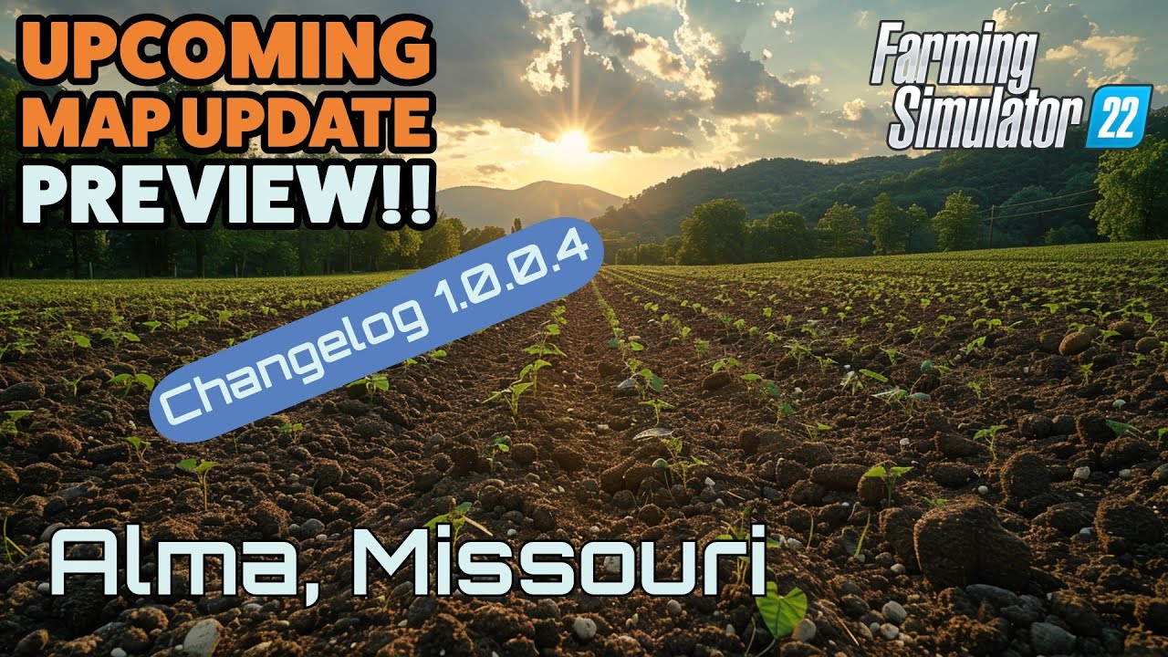Alma Map Update Preview! | Farming Simulator - YouTube