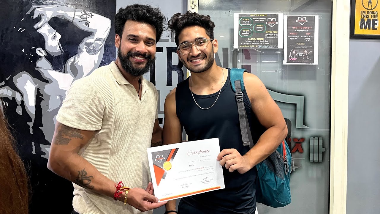 INTER GYM COMPETITION | Atharv Sharma | - YouTube