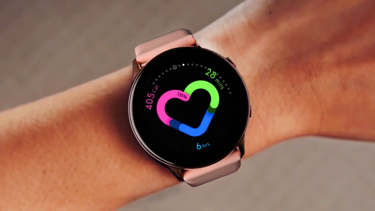 Samsung Galaxy Watch Active Blood Pressure Measuring Smartwatch