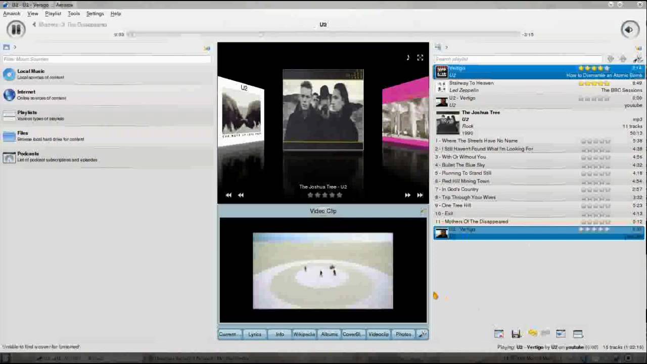 Rediscovering Your Music With Amarok - YouTube