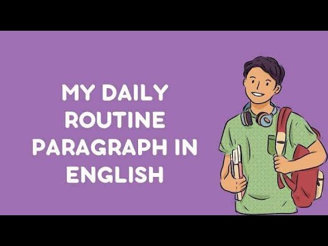 My Daily Routine |Paragraph|LABIB’S Paragraph| - YouTube