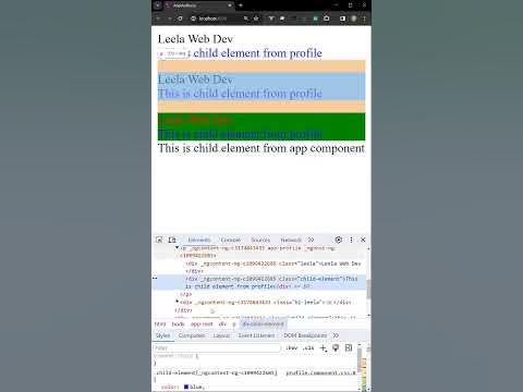 Master Angular 17: Transform Emulated Styles to Global with ng-deep Selector - #Angular17 - YouTube