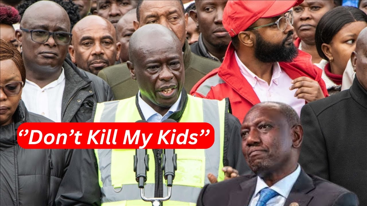 ''Don't kill my Kids please'' Former Dp Gachagua begs president Ruto ...