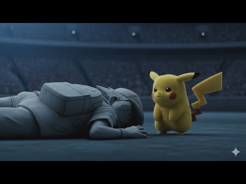 [FULL VIDEO] Pikachu Cries Over Ash's Petrification (AI Cinematic Recreation) | Ultra Realistic