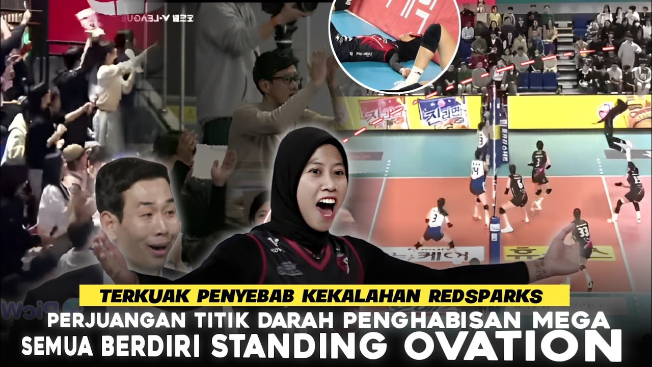 "Standing OVATION Untuk Mega.."!! Terkuak Alasan Redsparks Kalah Dari ...