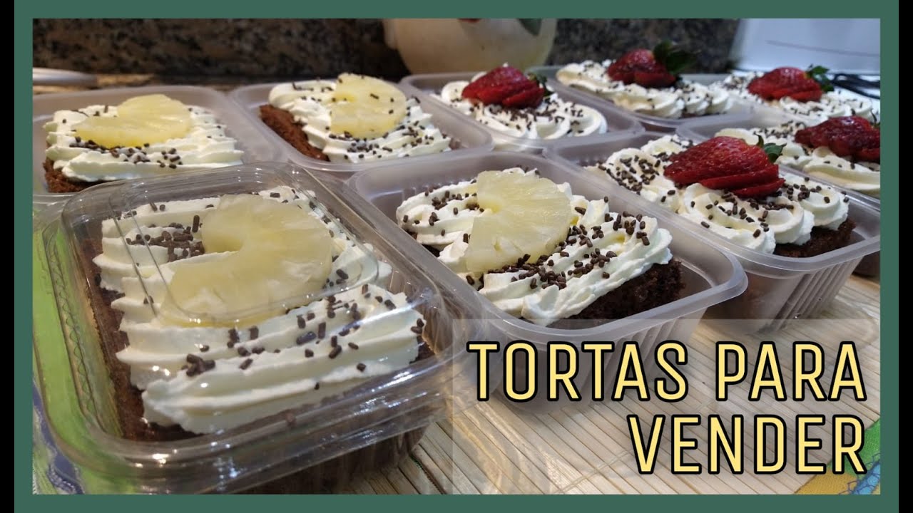 TORTAS individuales PARA VENDER/Exquisitos Rellenos / Excelente receta ...
