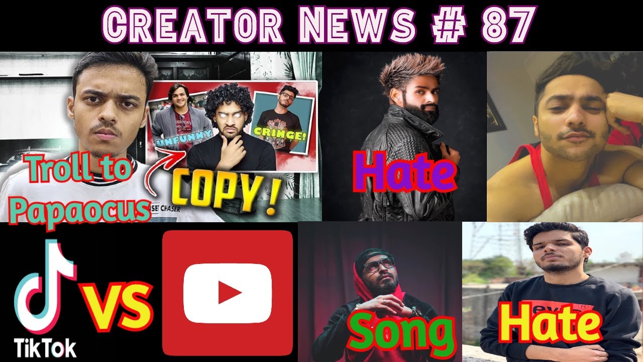 Creator News # 87 - Captain India Reply to Thugesh and troll Papaocus ...