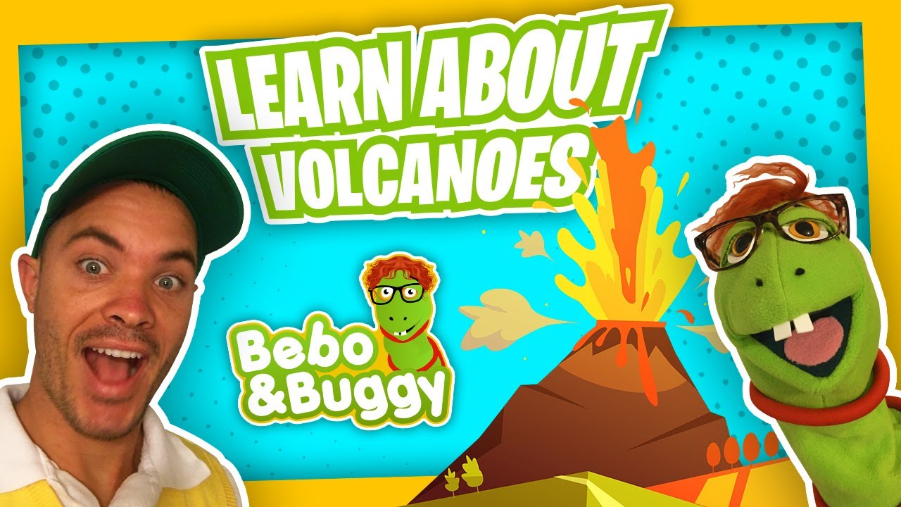 Volcano For Kids | Earth Science for toddlers with Bebo and Buggy - YouTube