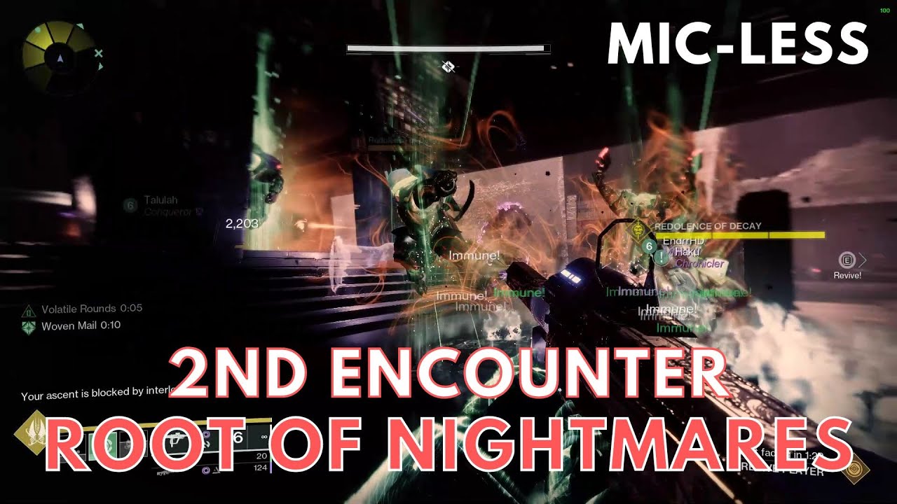 2nd Encounter, RoN Contest Mode - Mic-less LFG Raid Adventures ...