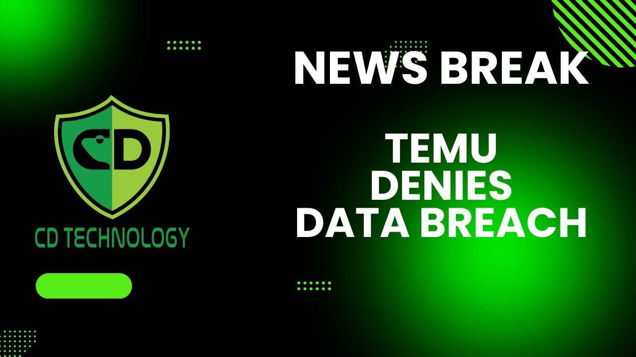 News Break: Temu Denies Data Breach Claims - YouTube