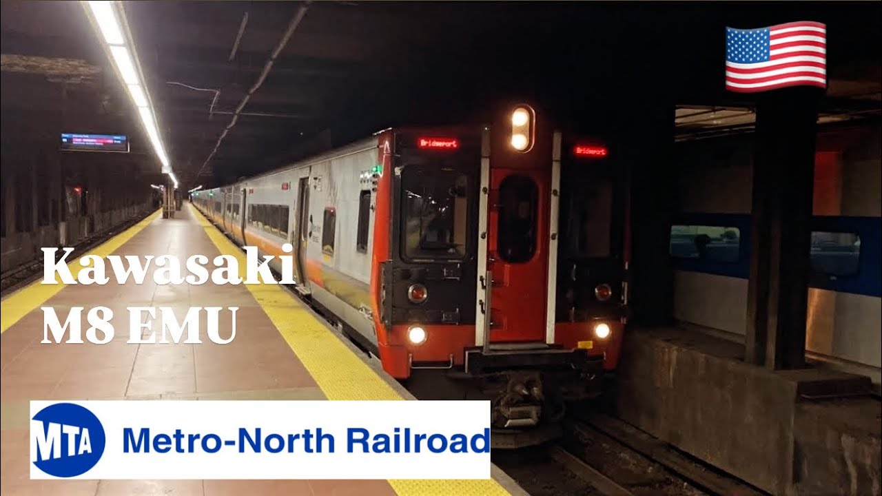 🇺🇸 MTA Metro-North Railroad Departs Grand Central Station for a ...