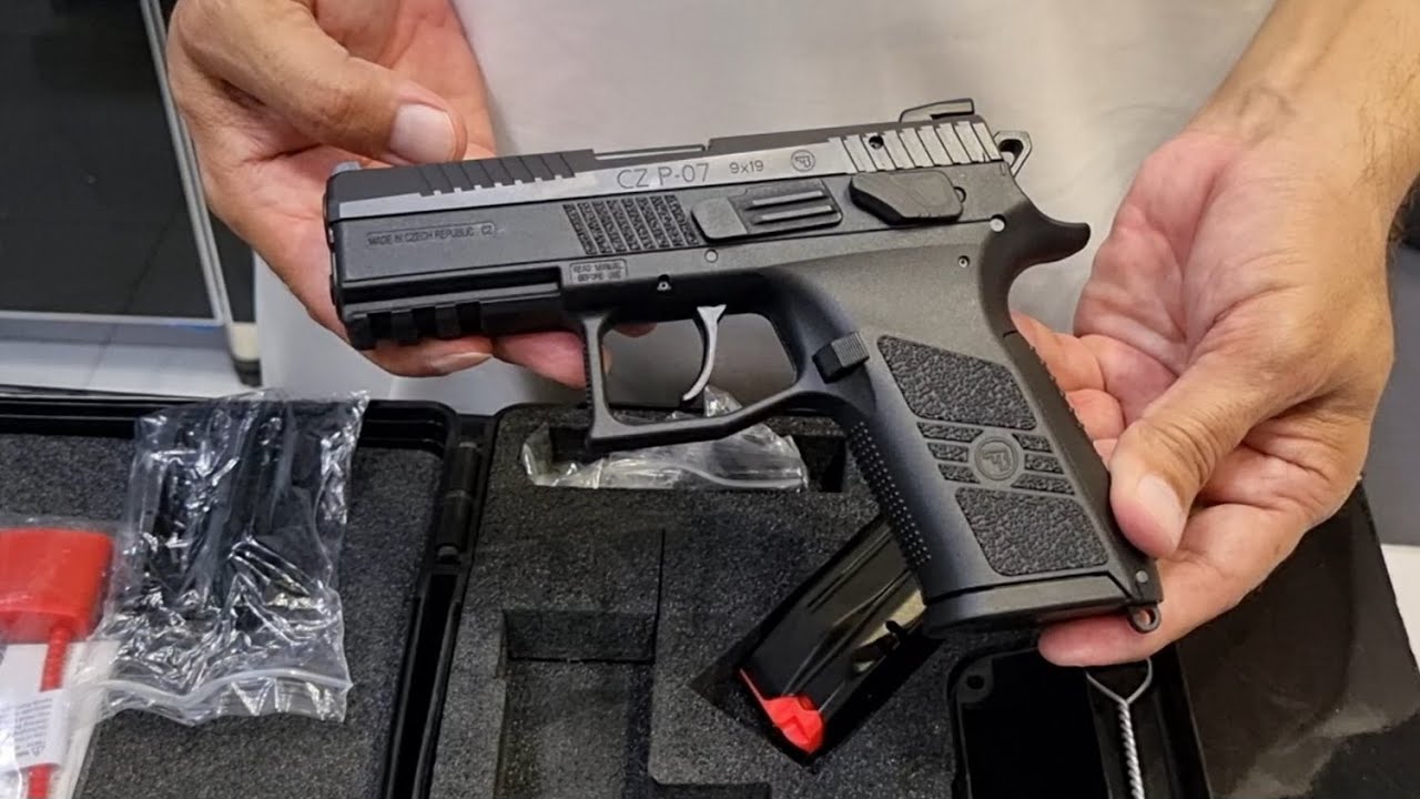 CZ P-07 9mm Pistol Review and Unboxing. - YouTube