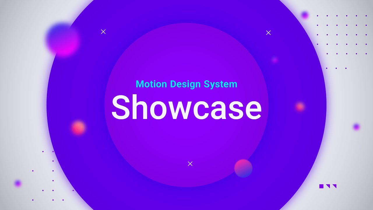 Motion Design System Showcasing - YouTube
